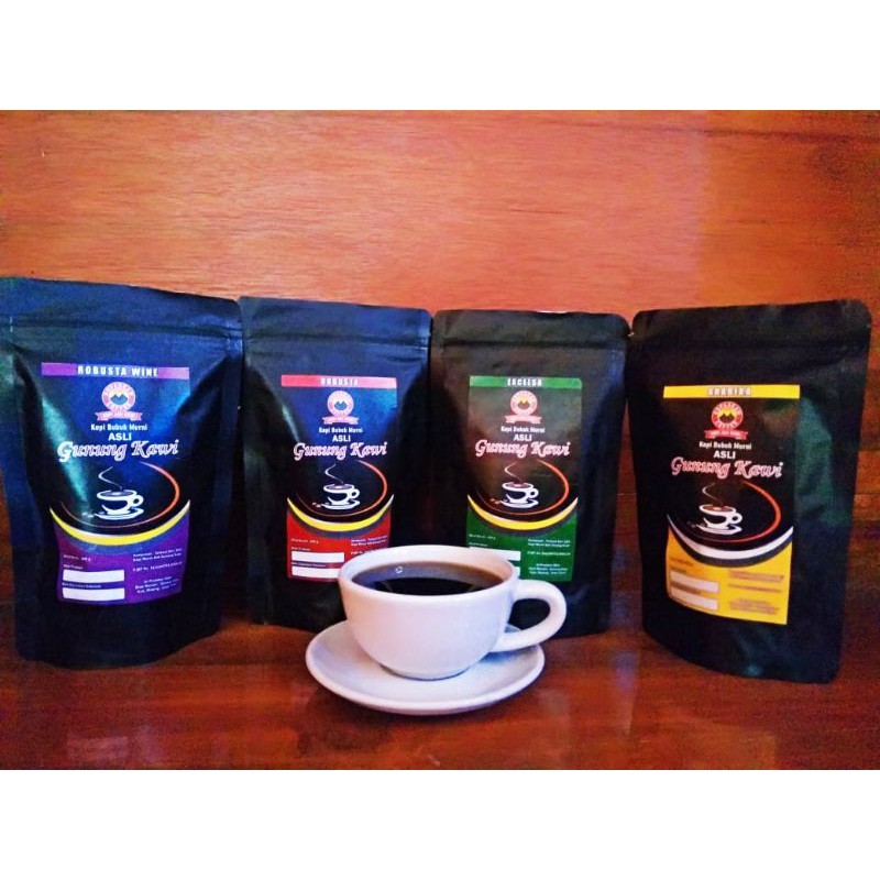 Jual KOPI BUBUK MURNI ARABIKA / ROBUSTA ASLI GUNUNG KAWI | Shopee Indonesia