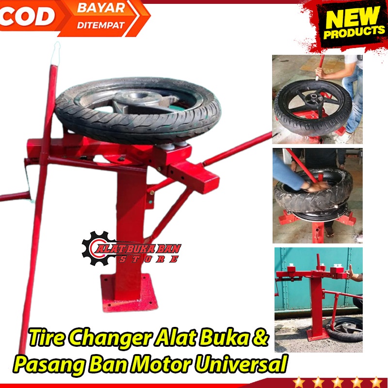 Jual Alat Buka Ban Motor - Alat Pasang Ban Motor - Tire Changer Manual ...