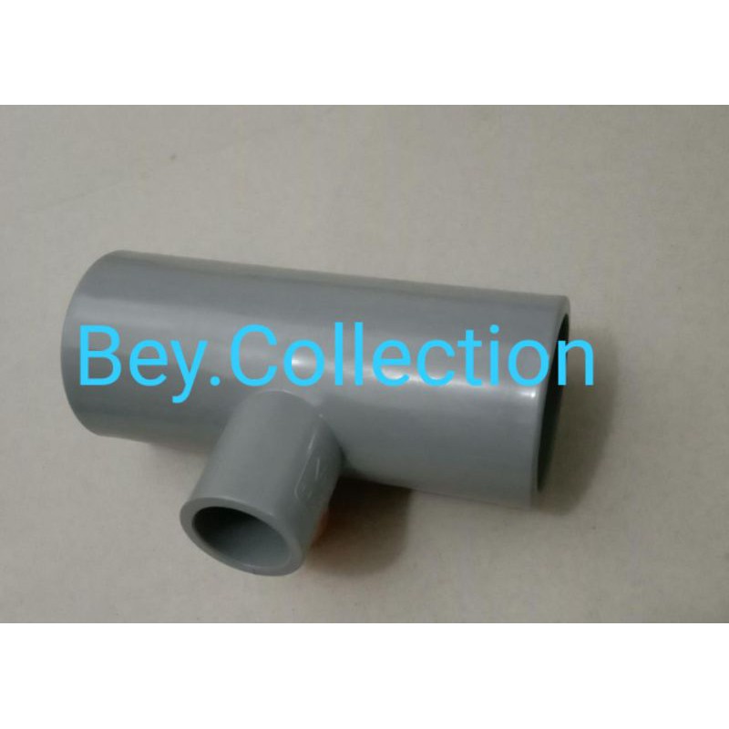Jual reducer Tee 1 1/4 x 1/2 - 3/4 Vinilon pipa paralon pvc | Shopee ...
