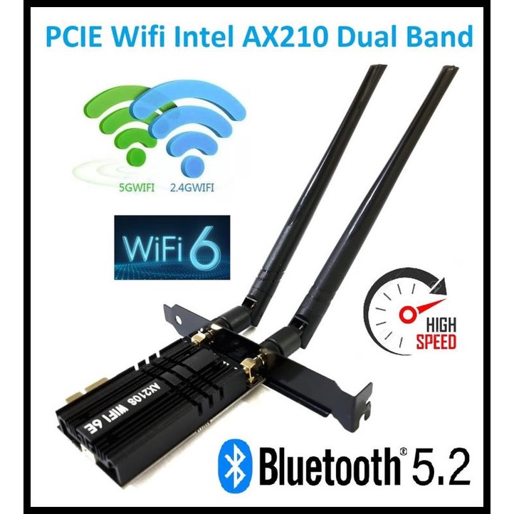 Jual Pcie Wifi 6 Intel Ax200 Dual Band Bluetooth High Speed Pci Wifi ...