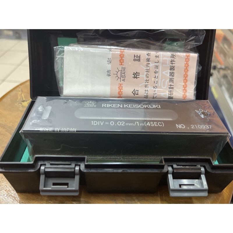 Jual Waterpass Precision level 6inch(150mm) Ketelitian 0.2 Merk Riken ...