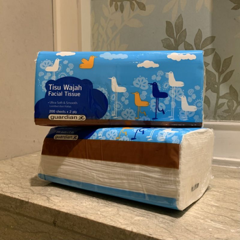 Jual Guardian Facial Tissue 200 Sheets | Shopee Indonesia