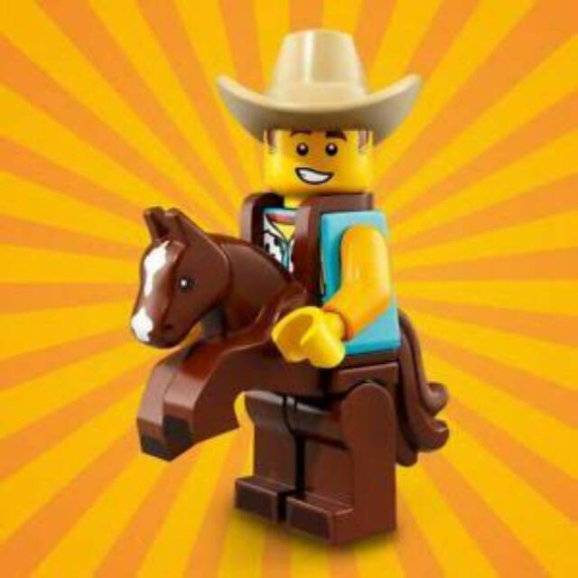 Jual Lego Minifigures Series 18 (Cowboy Suit Guy) | Shopee Indonesia