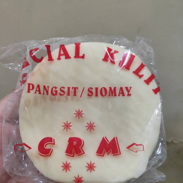 Jual Kulit pangsit/ Dimsum/Gyoza/Swekiaw CRM diameter 10 cm | Shopee ...