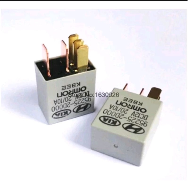 Jual MICRO RELAY DECO OR OMRON PUTIH 20 OR 10 A 5 PIN PROTON EXORA CPS ...