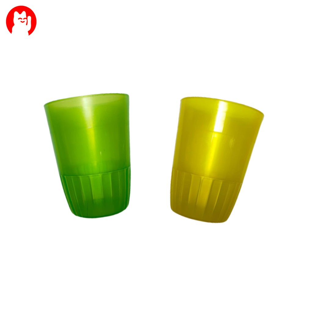 Jual TANAKA GELAS TEH /GELAS KOPI /GELAS SOUVENIR 235ml Warna Hijau dan ...