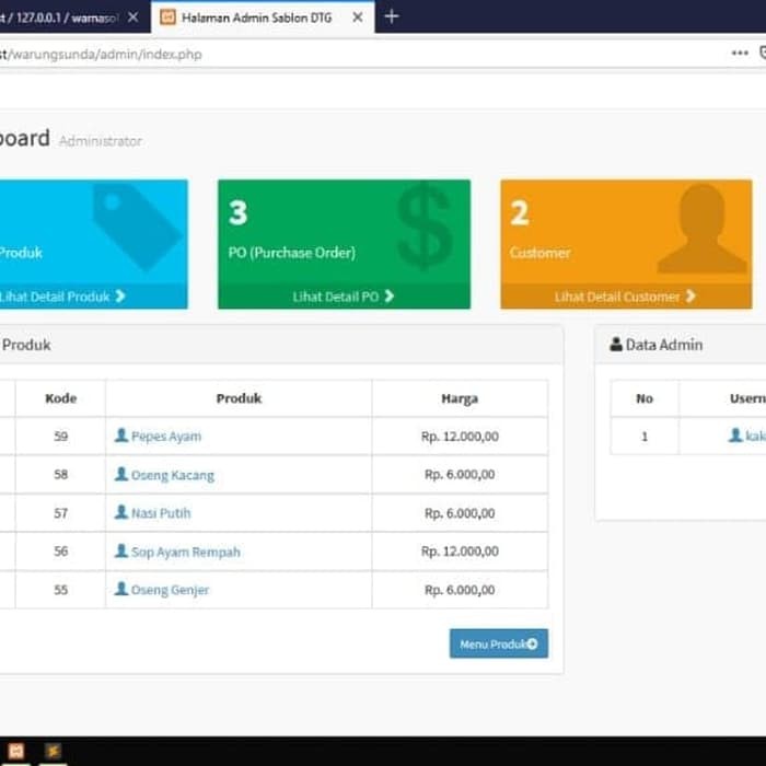 Jual Aplikasi Pemesanan Makanan Online Berbasis Web | Shopee Indonesia