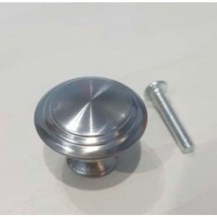 Jual KNOB LACI Tarikan Laci Bulat Stainless Steel + Plastik Tarikan ...