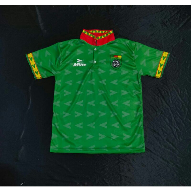 Jual Jersey Bola Retro Cameroon 1994 | Shopee Indonesia