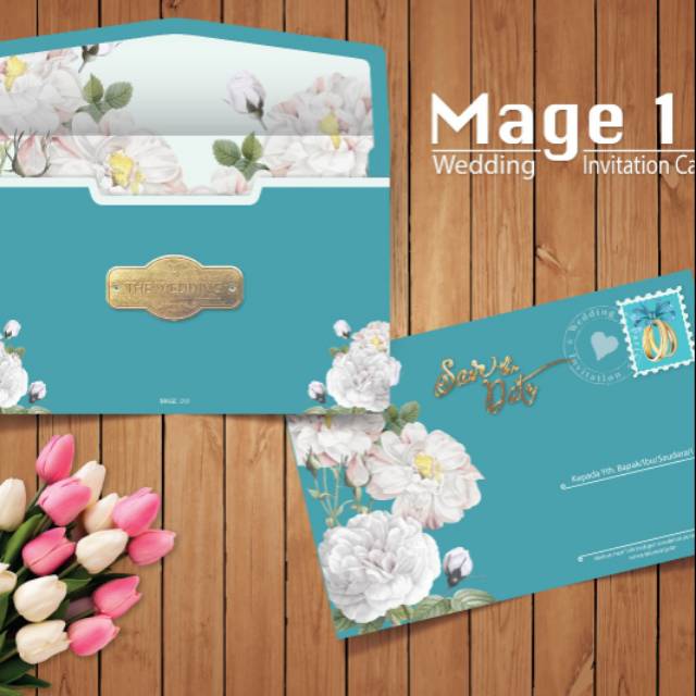 Jual Blangko Undangan Pernikahan MAGE 11 + Amplop | Shopee Indonesia