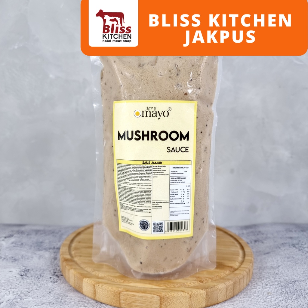 Jual Mushroom Sauce / Saus Jamur / Saus Mushroom 500gr | Shopee Indonesia