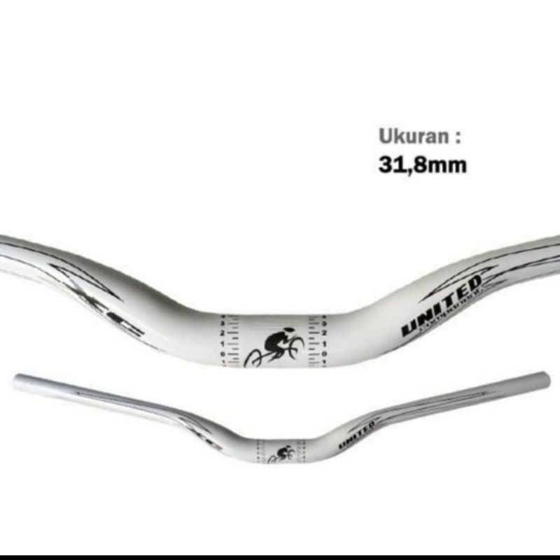 Jual Stang Sepeda MTB XC Merk United Alloy Oversize diameter 31.8 mm panjang 70cm | Shopee Indonesia