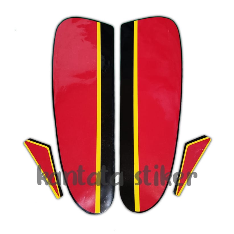 Jual stiker striping motor honda cb gelatik merah | Shopee Indonesia