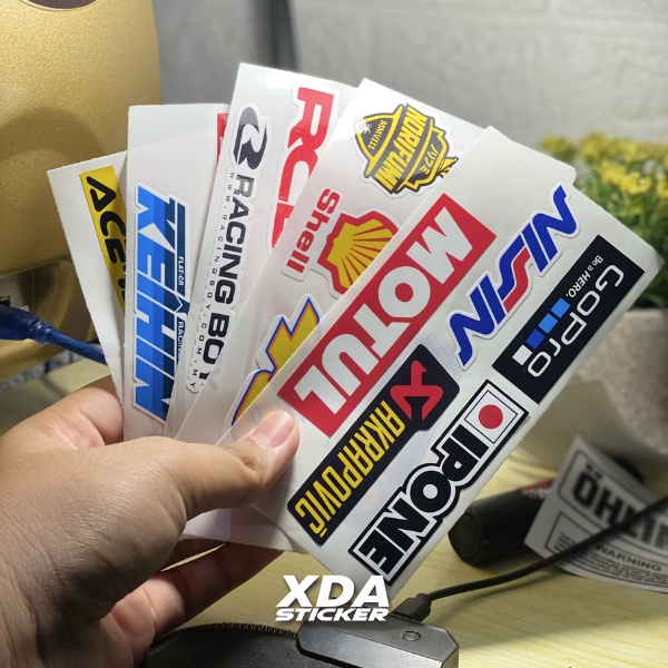 Jual STIKER/STICKER PACK RACING ISI 5 PRINTING MOTUL|GOPRO|KEIHEIN ...