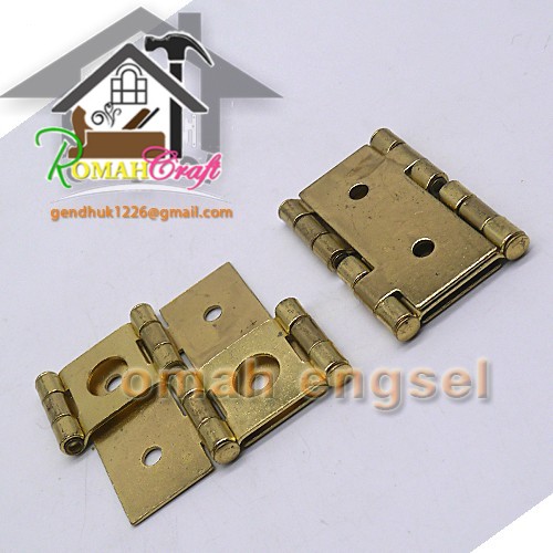 Jual +Skrup Engsel koboi mini 45x55 mm A.R1A Engsel pintu lipat dua ...