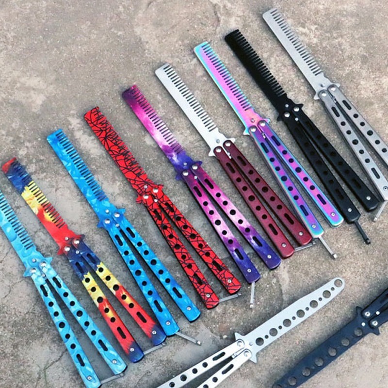 Jual SISIR BESI BUTTERFLY SISIR LIPAT LATIHAN BUTTERFLY PISAU TUMPUL ...