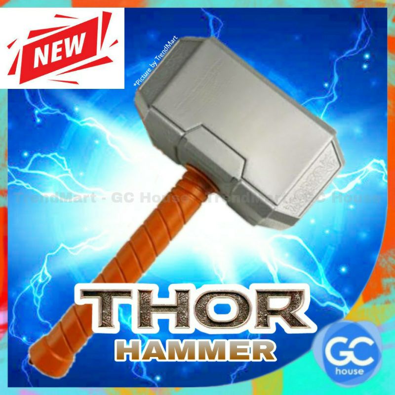 Jual PALU THOR MJOLNIR Avengers Hammer Mainan Marvel Legend The Dark ...