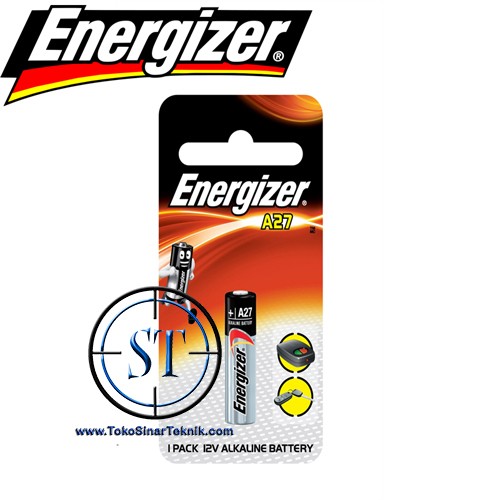 Jual Baterai A27 Energizer Batteray Battery Batree Remote Alarm Mobil ...