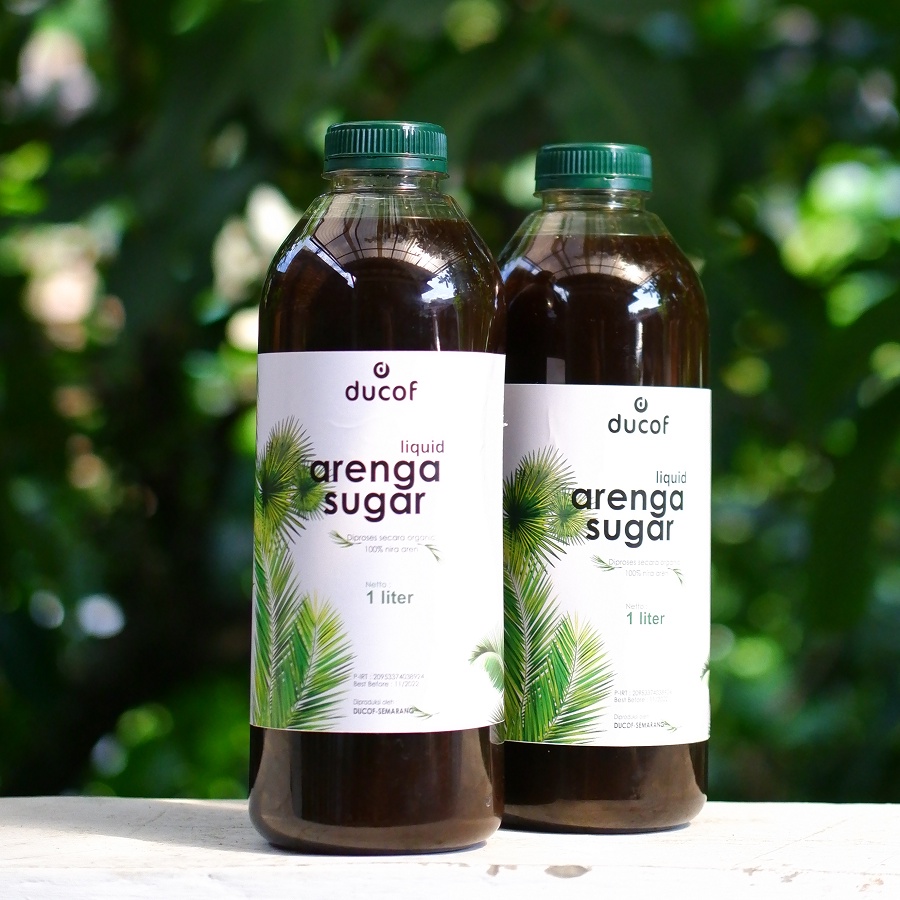 Jual Gula Aren Cair Arenga Sugar Liquid Ducof 1 Liter | Shopee Indonesia