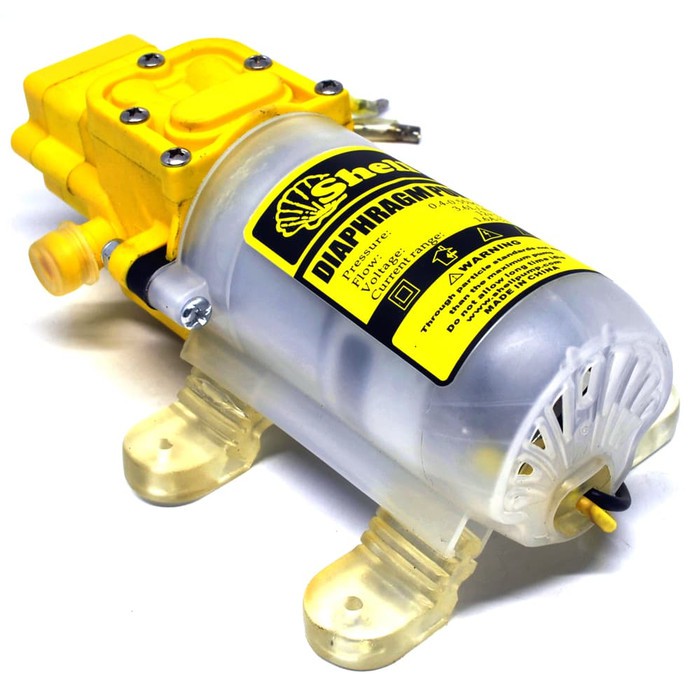 Jual pompa DC 12V 3A shell pompa high pressure diaphragm pump cuci ...
