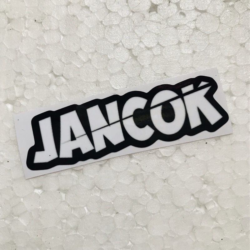 Jual Sticker Jancok orajet dan hologram stiker cutting viral | Shopee ...