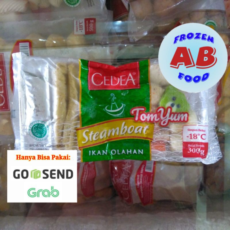Jual CEDEA Steamboat Tomyum 300 gram Steam Boat Tom yum 300gr Ikan ...