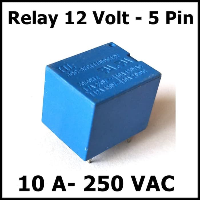 Jual Relay 12 Volt 12V 5 Pin 5P 5 Kaki | Shopee Indonesia