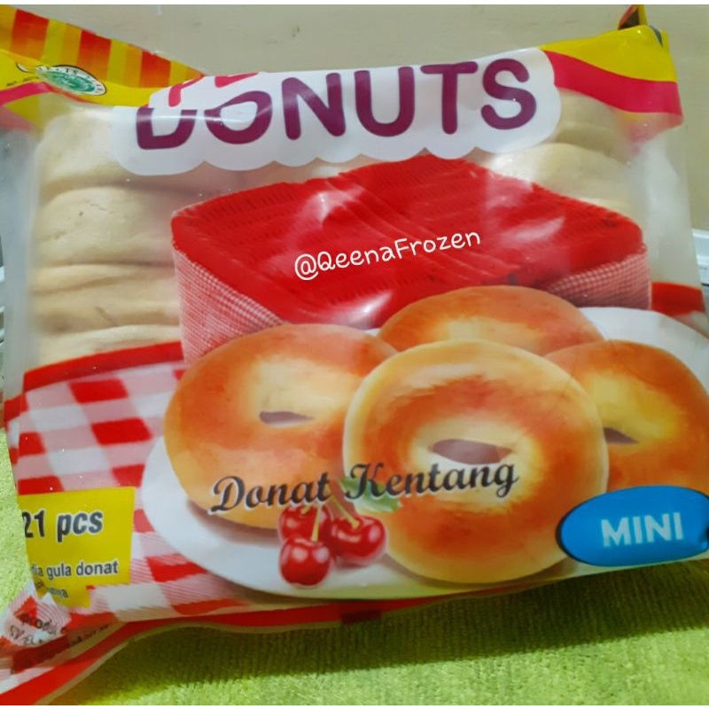 Jual PELANGI DONUTS MINI ISI 21 / DONAT MINI | Shopee Indonesia