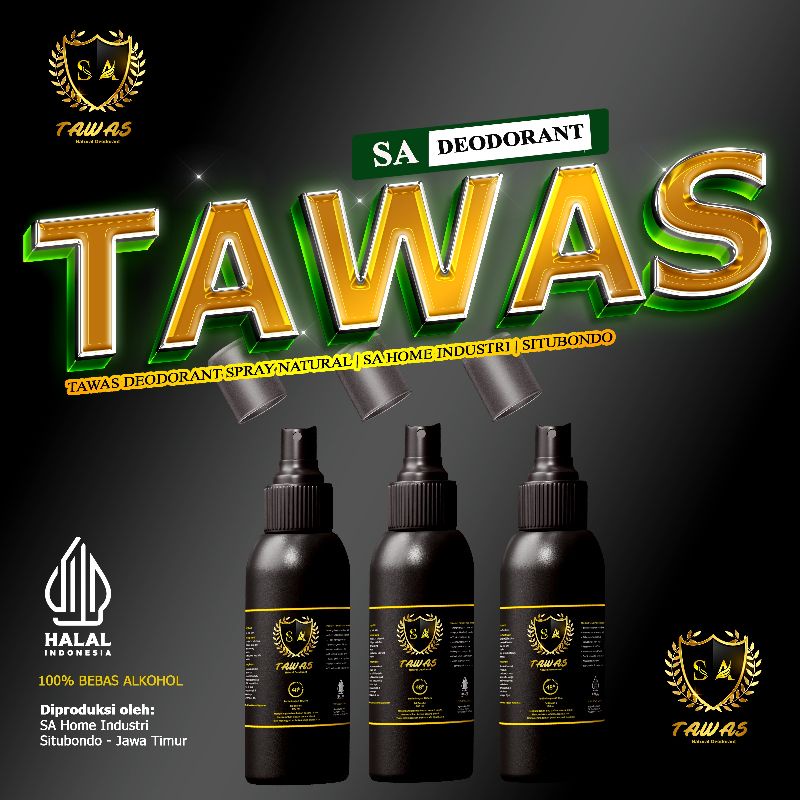 Jual Tawas deodorant natural Spray (SA) 100 Mili - Varian Aroma ...