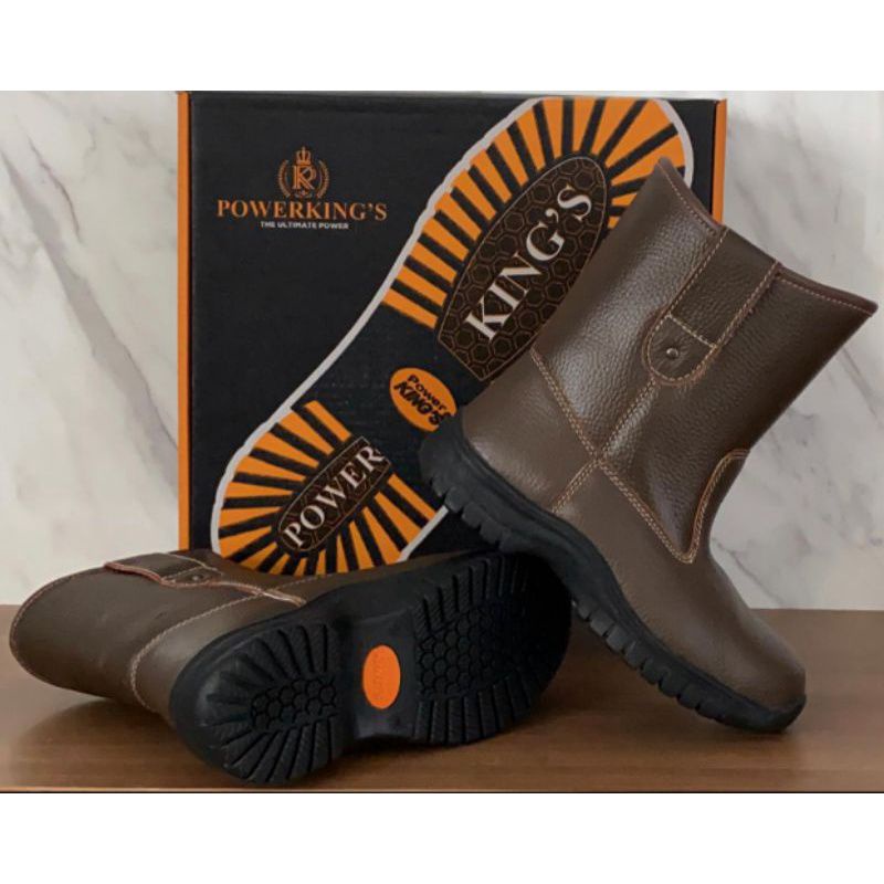 Jual SEPATU SAFETY POWER KINGS 100% ORIGINAL MURAH | Shopee Indonesia