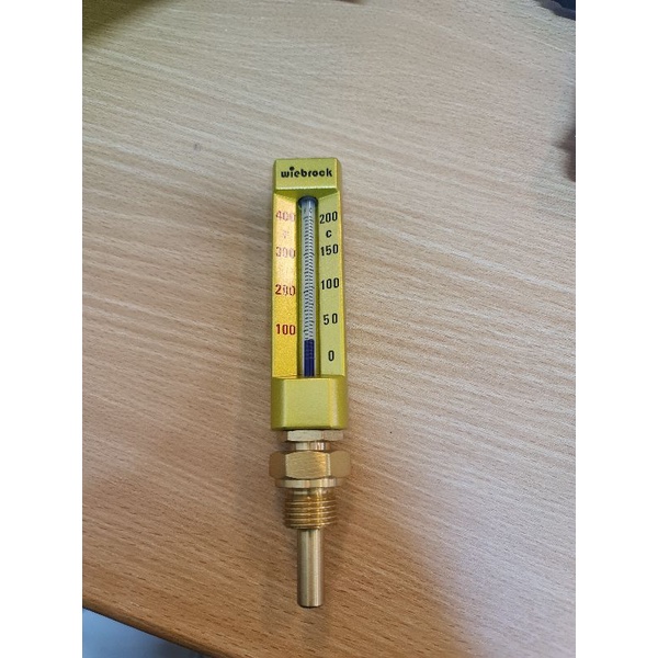 Jual Thermometer Stick / Stik Kuningan / Brass 200 Derajat Celcius ...