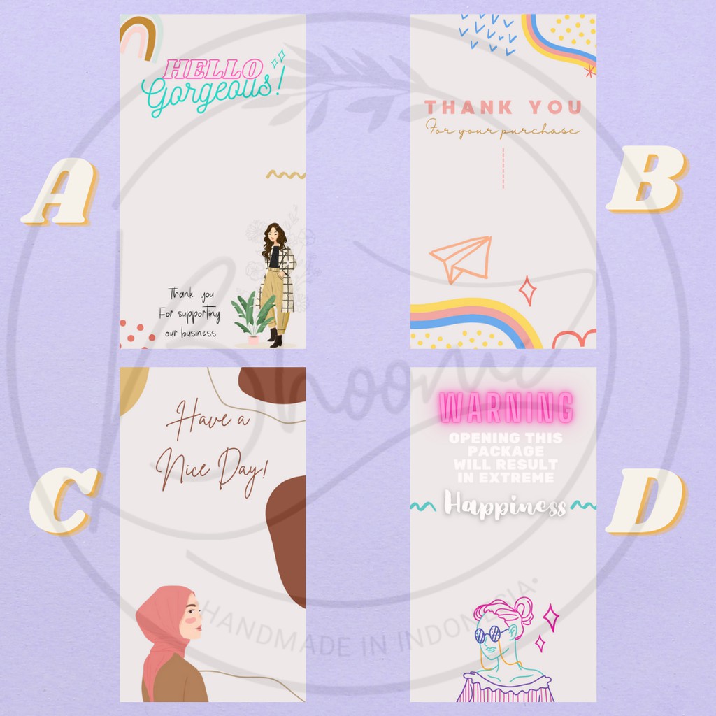 Jual STICKER PACKAGING - STICKER OLSHOP - STICKER SEAL (10 PCS ...