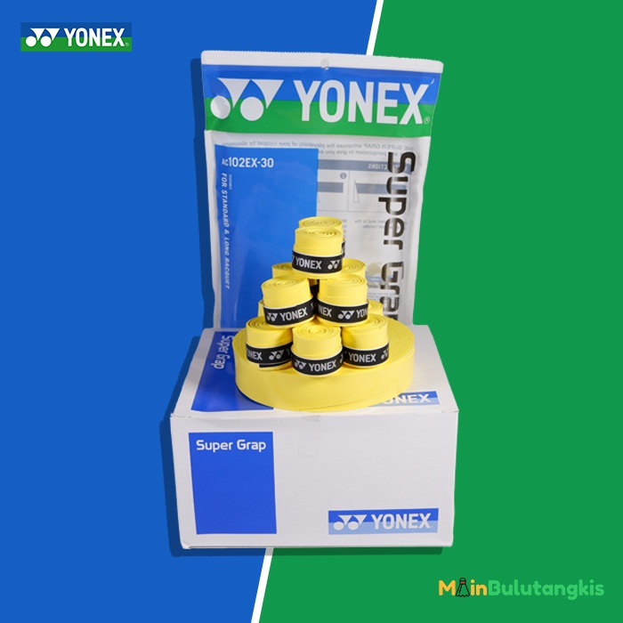 Jual Grip Raket Badminton / Grip Yonex AC 102 EX - 30 Original 100% | Shopee Indonesia