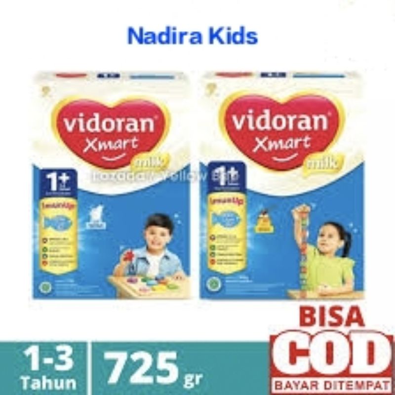 Jual Vidoran Xmart 1+ Vanilla/Madu 700gr (Susu pertumbuhan 1-3 Tahun ...