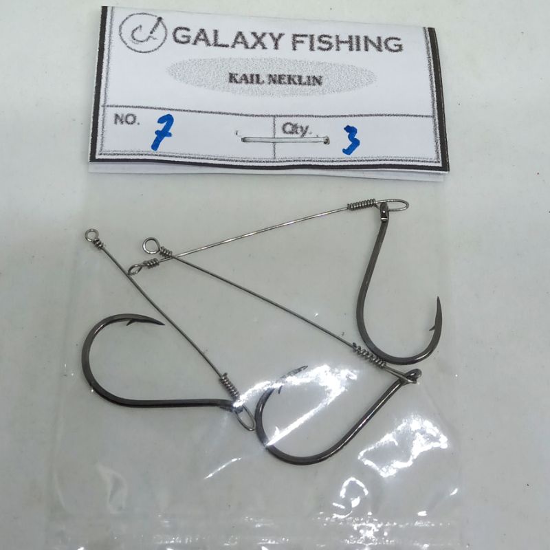 Jual kail pakei neklin buat mancing ikan bawal & galatama | Shopee ...