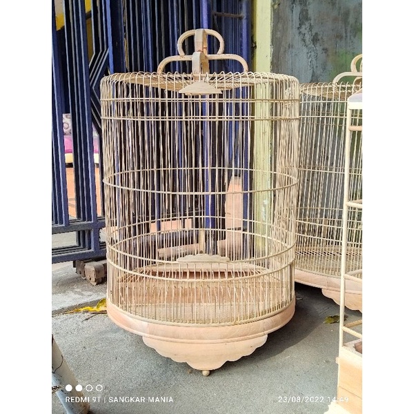 Jual Sangkar Murai tebok kayu ambrukan | Shopee Indonesia