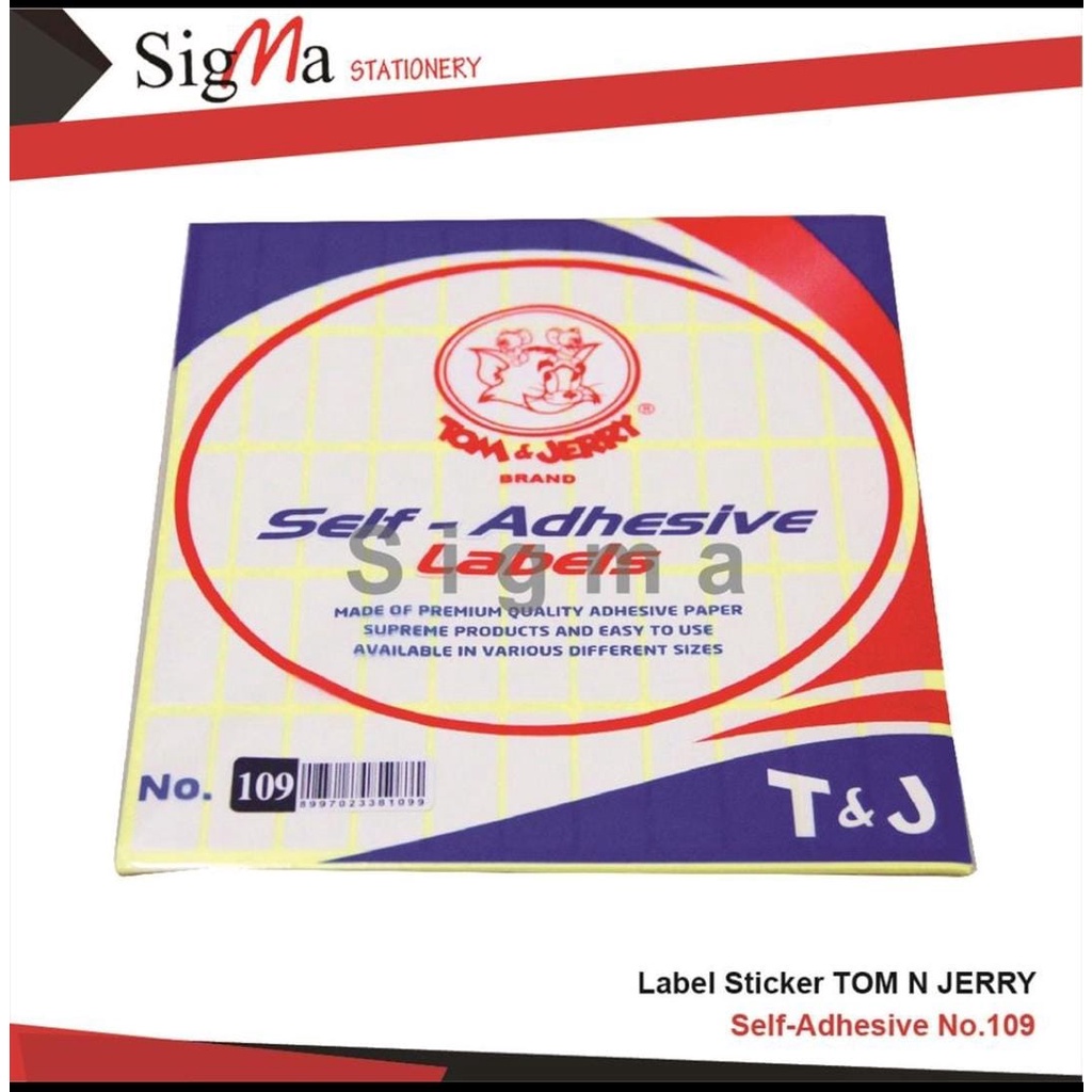 Jual Tom n Jerry Label Putih 109 (Pad) | Shopee Indonesia