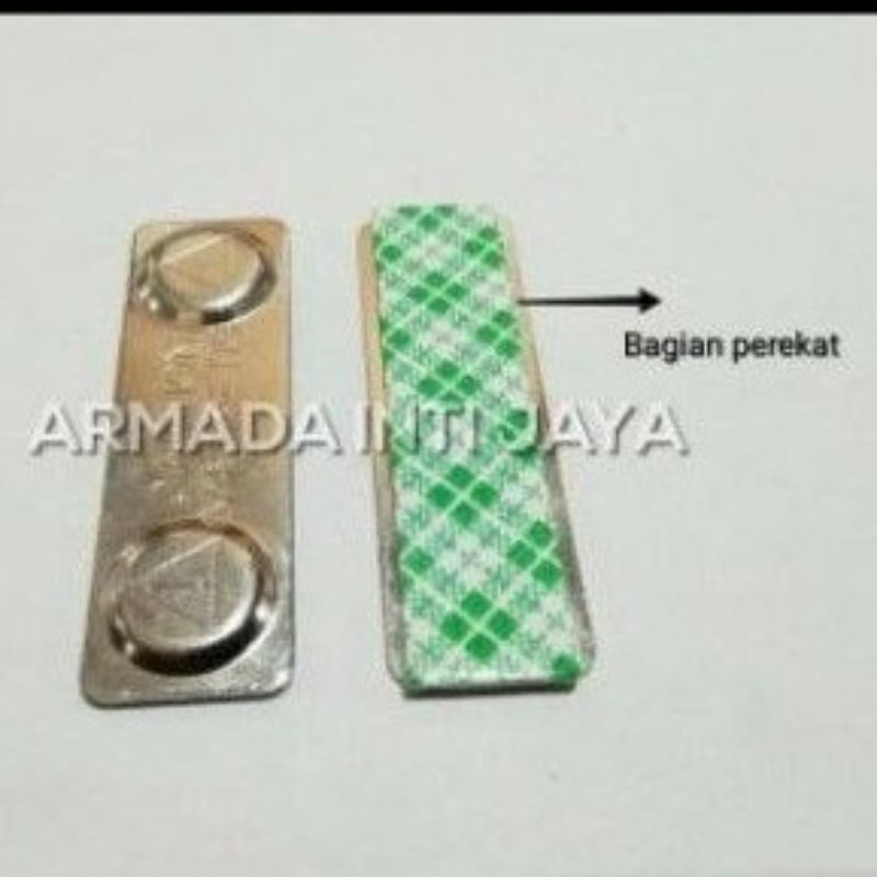 Jual Magnet nama | Magnet ID card besi | name tag magnet | Shopee Indonesia