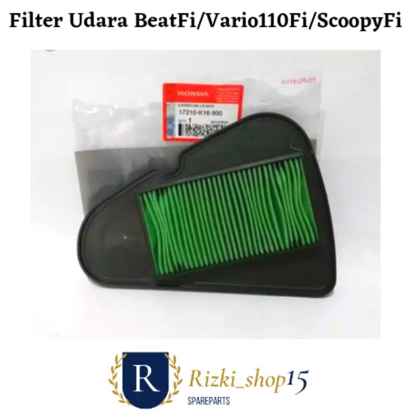Jual Filter Udara Beat Fi - Vario 110 Fi - Scoopy Fi | Shopee Indonesia