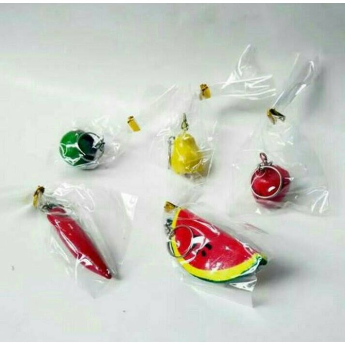 Jual Souvenir Pernikahan Gantungan Kunci Buah (free kartu ucapan terimakasih, min100 pcs ...
