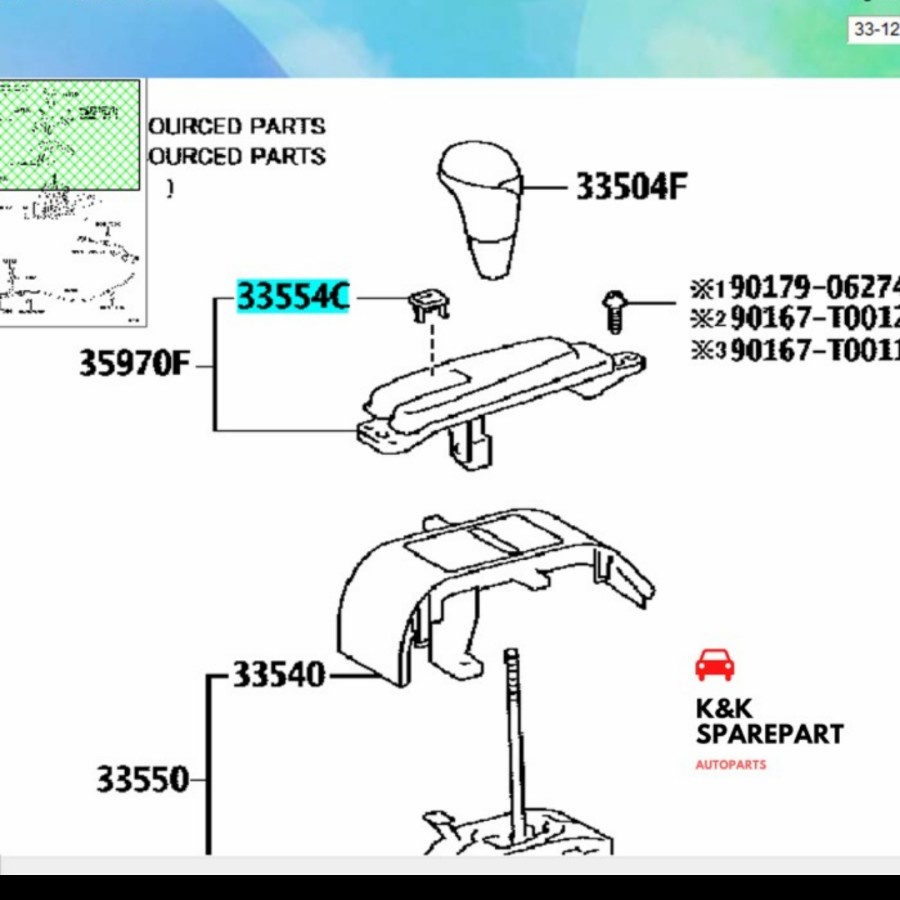 Jual COVER SHIFT LOCK INNOVA REBORN FORTUNER VRZ SRZ ORIGINAL | Shopee ...
