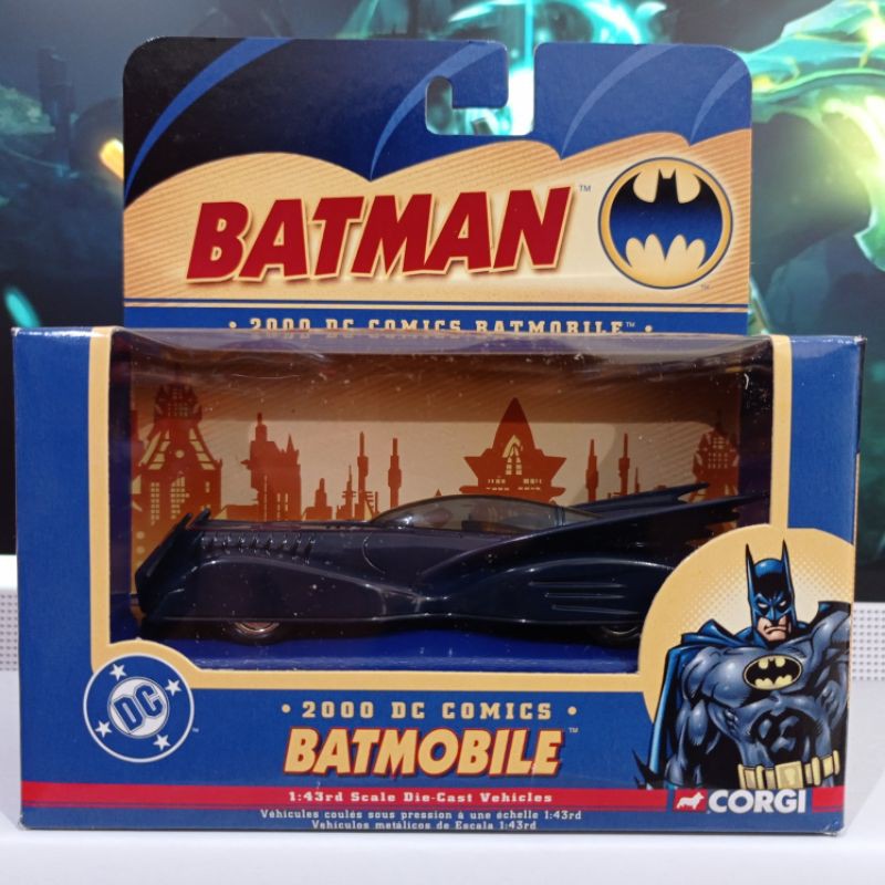Jual Corgi Batman DC Comics 2000 batmobile BMBV1 1;43 Scale Die Cast ...