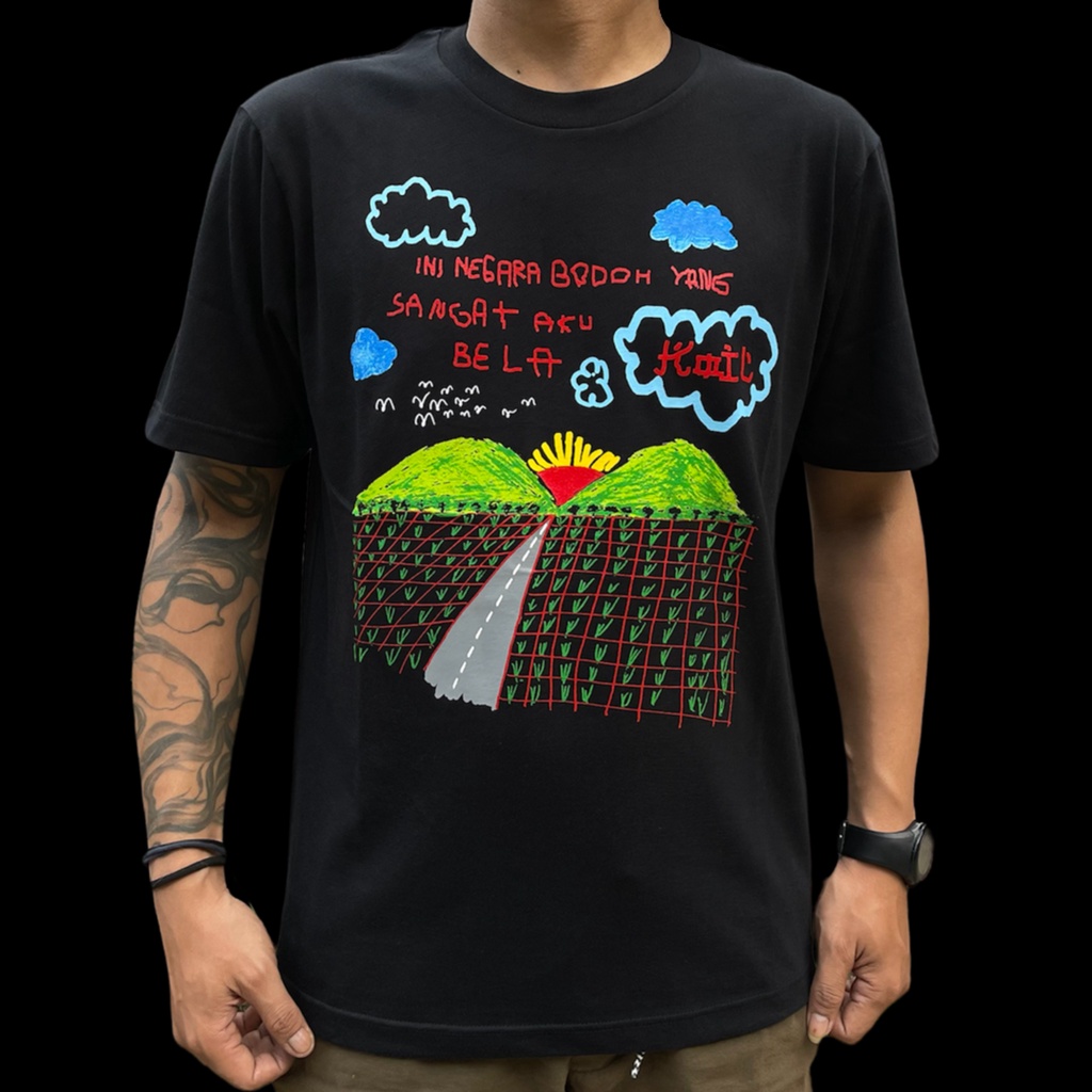 Jual Kaos KOIL Band Merchandise Negabod Hitam Official | Shopee Indonesia