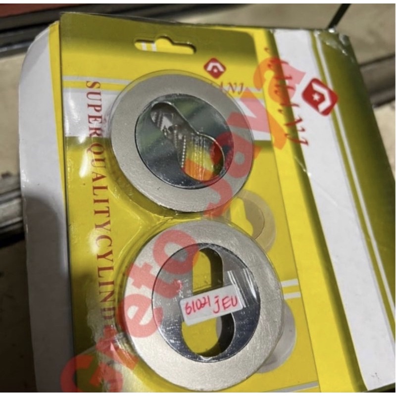 Jual Ring Tutup Kunci Pintu Model Oval Bulat Silinder Cylinder Handle ...