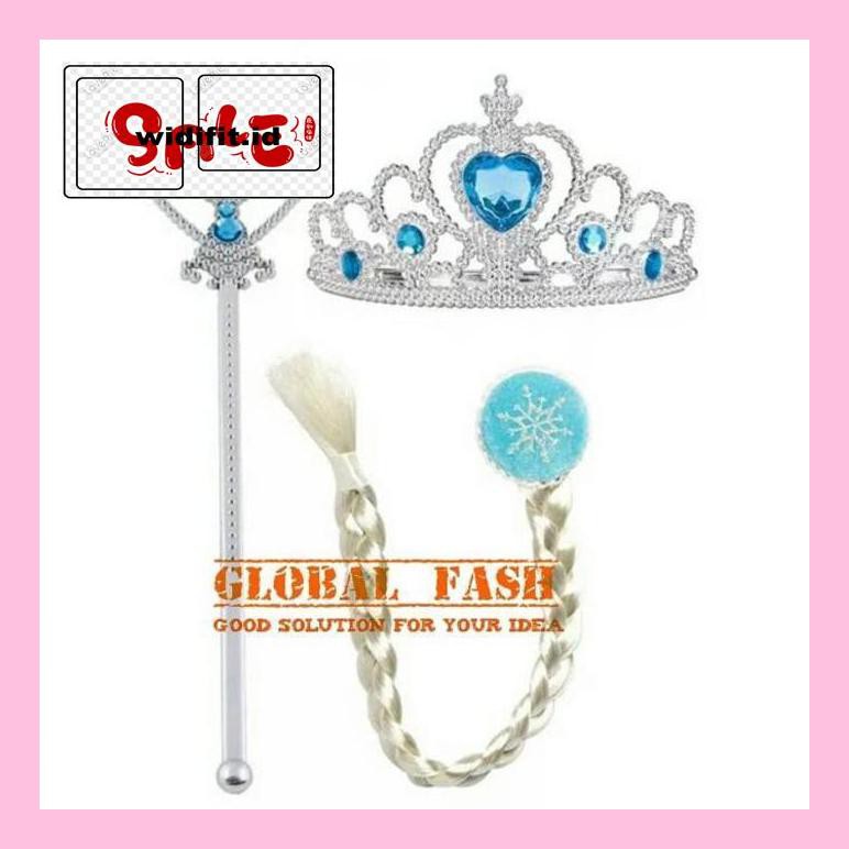 Jual Aksbaby80P Set Mahkota Frozen / Crown Frozen 3 In 1 / Mahkota ...