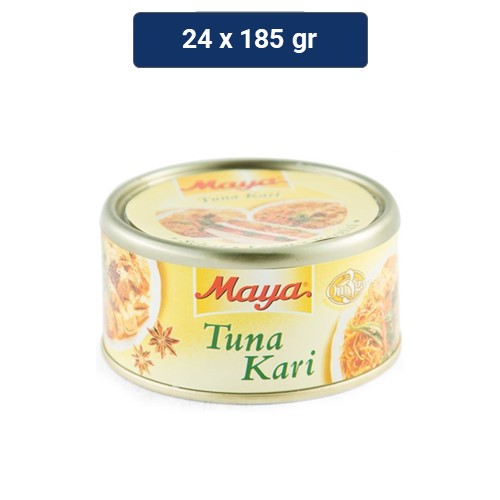 Jual Maya Tuna Kari 185 gr x 24 | Shopee Indonesia