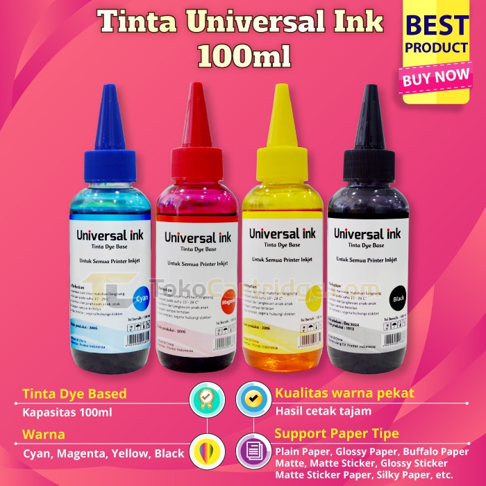 Jual Tinta Canon Refill IP2770 / IP2870 / IP1980 / MP287 / E400 ...