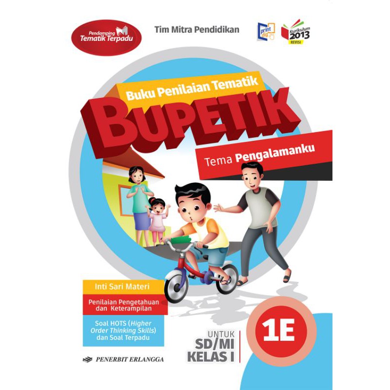 Jual BK PENILAIAN TEMATIK (BUPETIK) JL.1E KLS.I/K13N | Shopee Indonesia