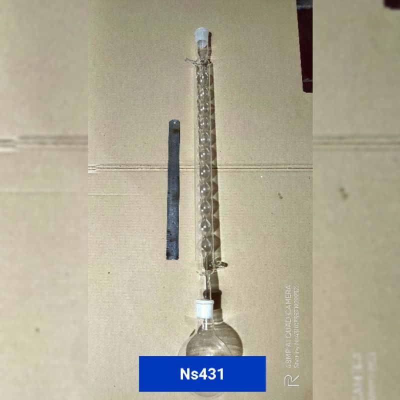 Jual destilasi reflux 500ml pyrex / destilasi refluks 500 ml pyrex ...