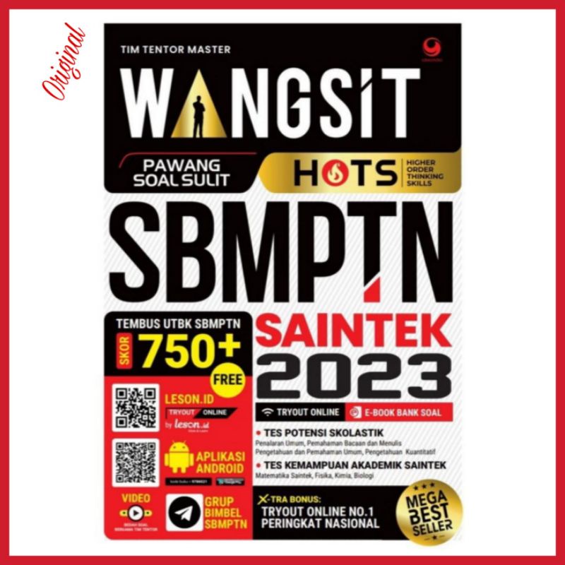 Jual Buku WANGSIT (Pawang Soal Sulit) SBMPTN SAINTEK 2023 2023 2022 | Shopee Indonesia